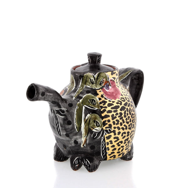 Posey Bacopoulos, Oval Teapot with Gold Luster – CLAYAKAR